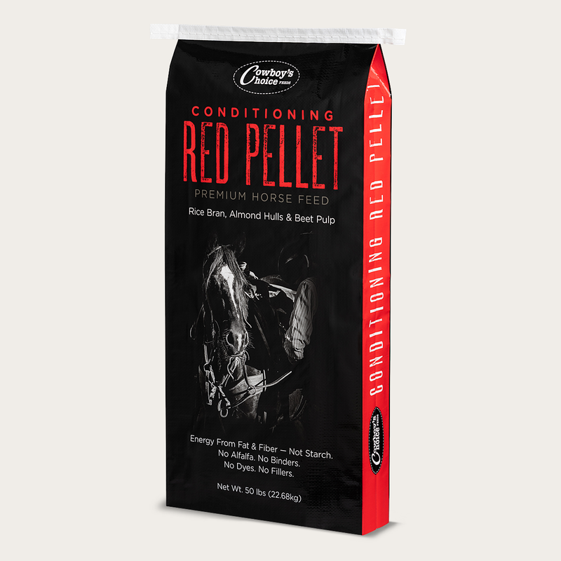 Cowboy Red Pellets – Conditioning Horse Feed with Cool Energy - Cowboy ...